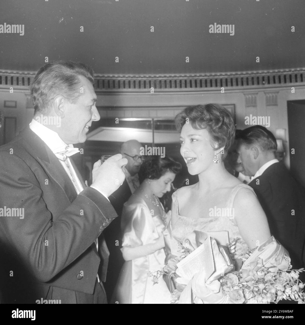 ANGLO DANISH BANQUET - HELLE VIRKNER KRAG WITH MICHAEL REDGRAVE IN ...
