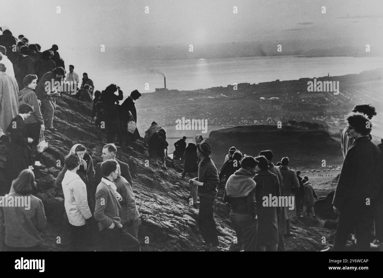 SCOTTISH MINERS CELEBRATE MAY DAY - - 3 MAY 1961 Stock Photo - Alamy