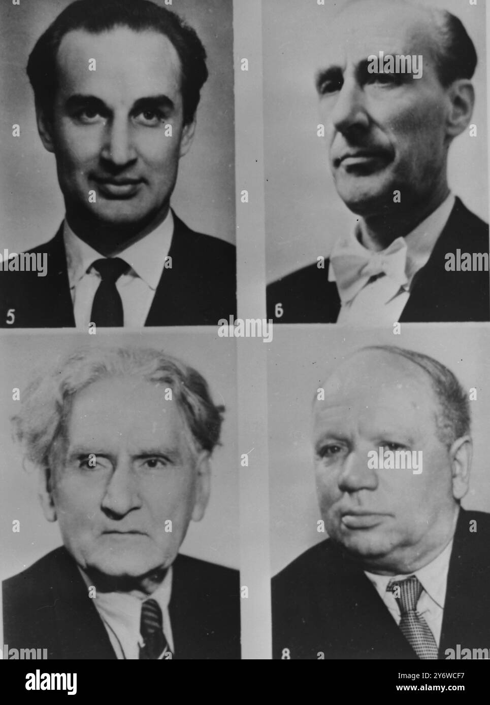 VALENTIN YEZHOV, YEVGHENY MRAVINSKY, MARTIROS SARIAN AND ALEXANDER ...