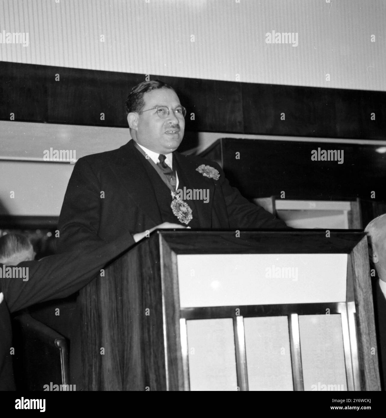 LORD MAYOR OF LONDON - BERNARD WALEY COHEN 28 APRIL 1961 Stock Photo ...