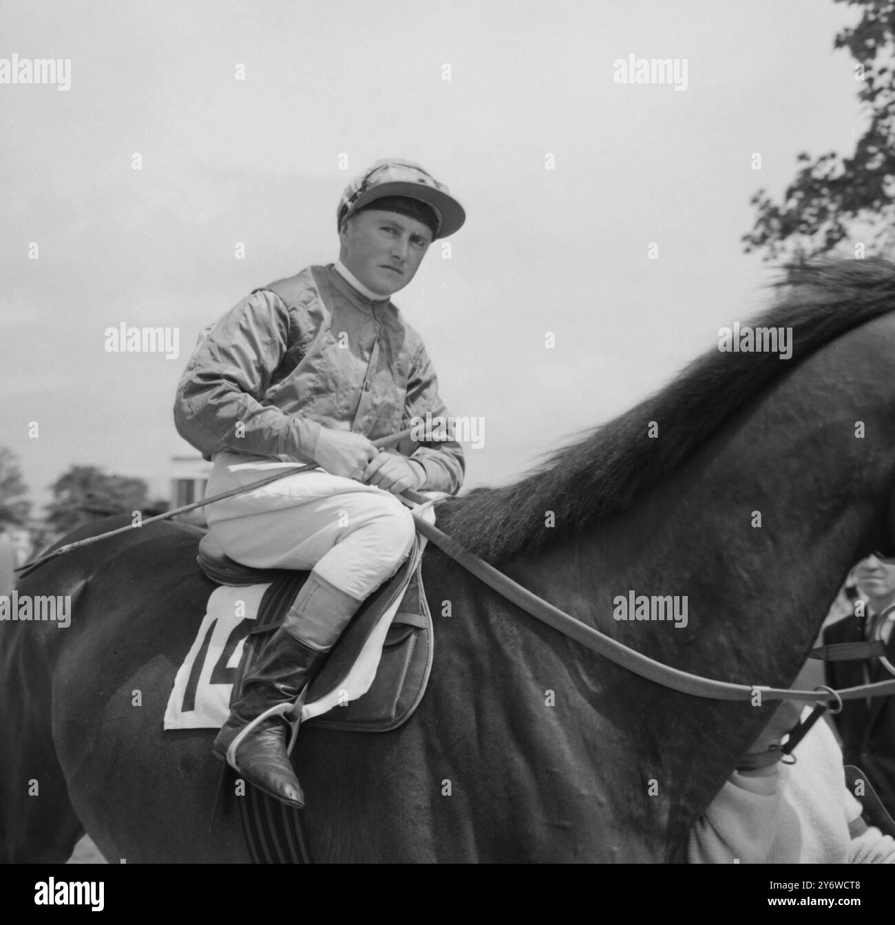 Portrait of the jockey old hi-res stock photography and images - Alamy