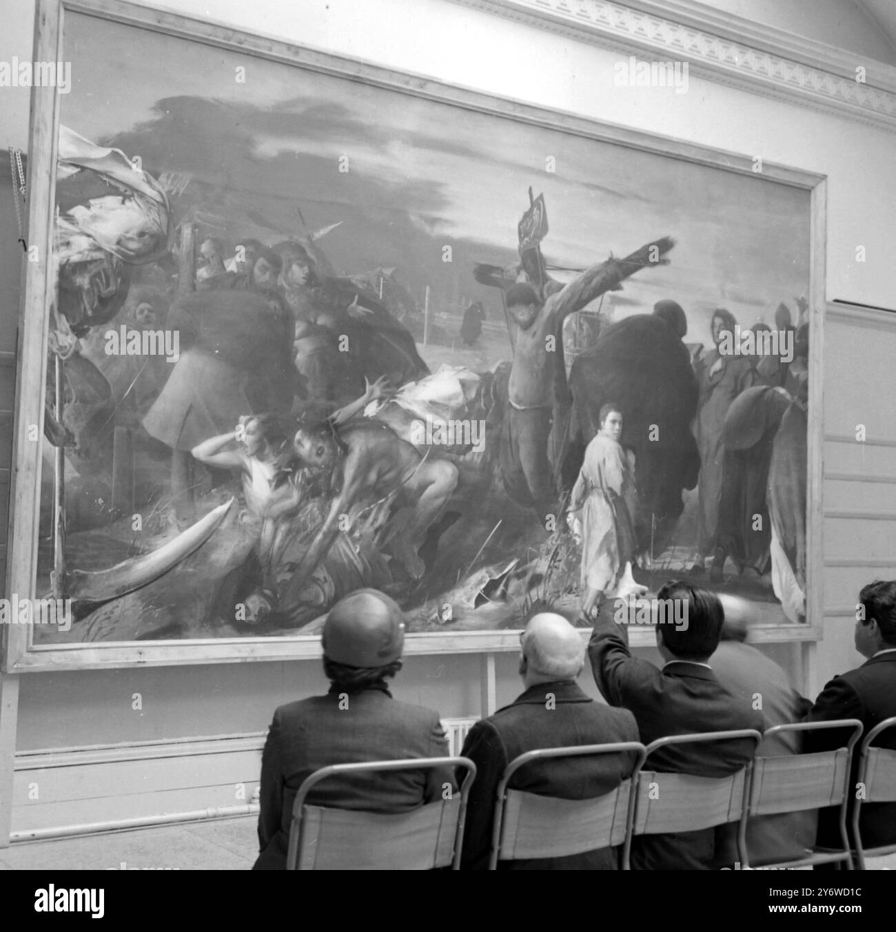 PAINTINGS PIETRO ANNIGONI LIFE 25 APRIL 1961 Stock Photo - Alamy