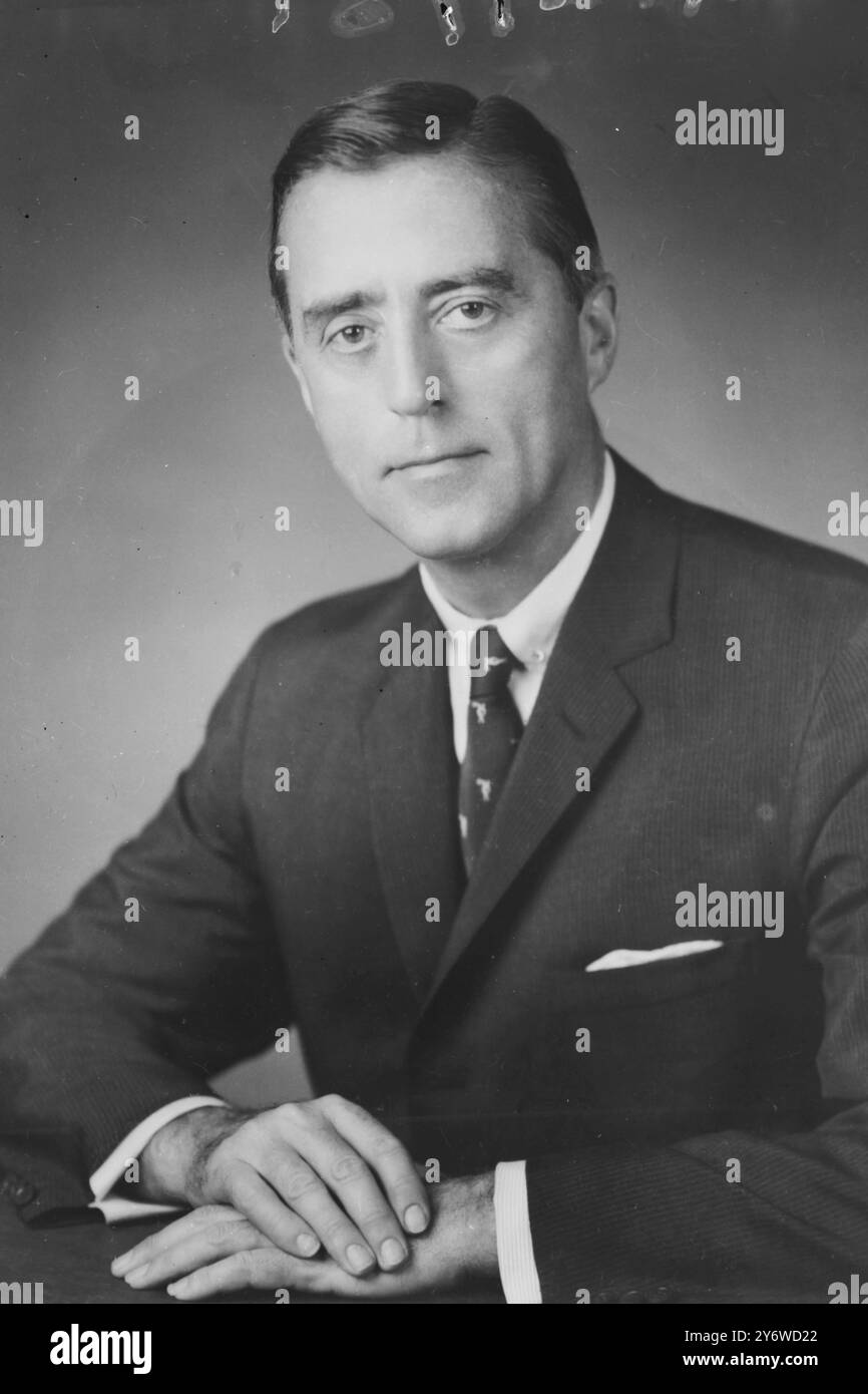 WILLIAM BLAIR-MCCORMICK JNR / 26 APRIL 1961 Stock Photo - Alamy