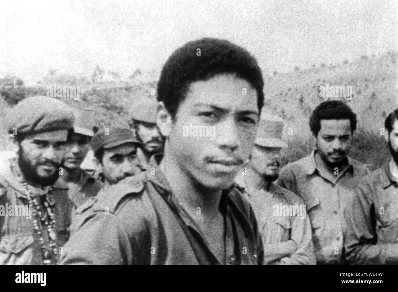 20 APRIL 1961 SOLDIERS OF FIDEL CASTRO'S ARMY CAPTURE CUBAN REBELS ...