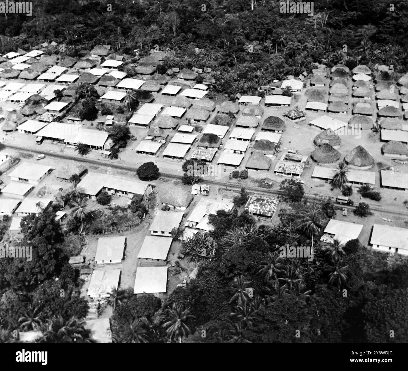 VIEWS TONGO DIAMOND MINING DISTRICT FREETOWN 20 APRIL 1961 Stock Photo ...