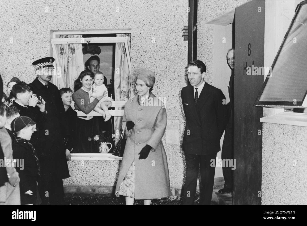 PRINCESS MARGARET ROSE WITH ANTONY ARMSTRONG JONES RUTHERFORD LONDON 17 ...