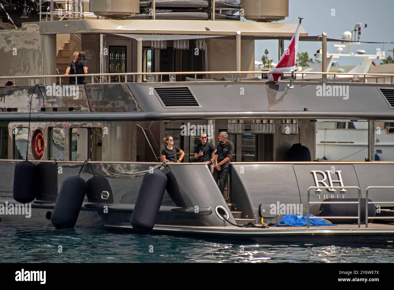 Monaco scenes the day after the 2024 Monaco Grand Prix event Stock ...