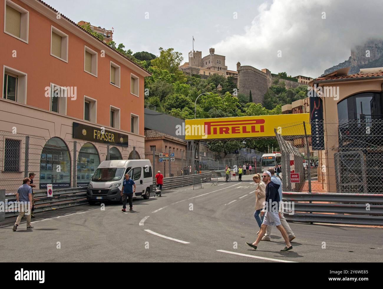 Monaco scenes the day after the 2024 Monaco Grand Prix event Stock ...