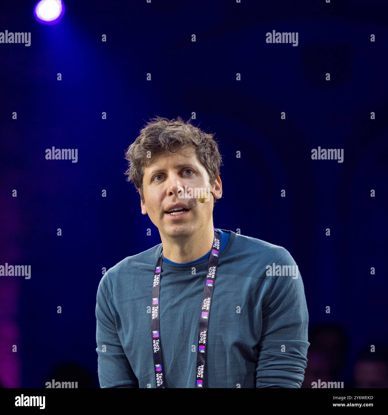 Torino, Italy. 26th Sep, 2024. American entrepreneur Sam Altman (CEO of ...