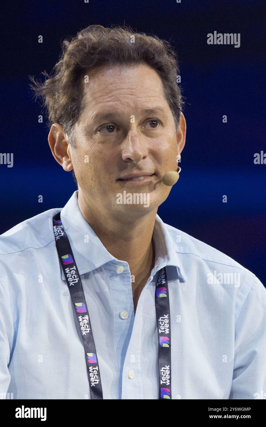 Turin, Italy. 26th September 2024. John Elkann (CEO of Exor and ...