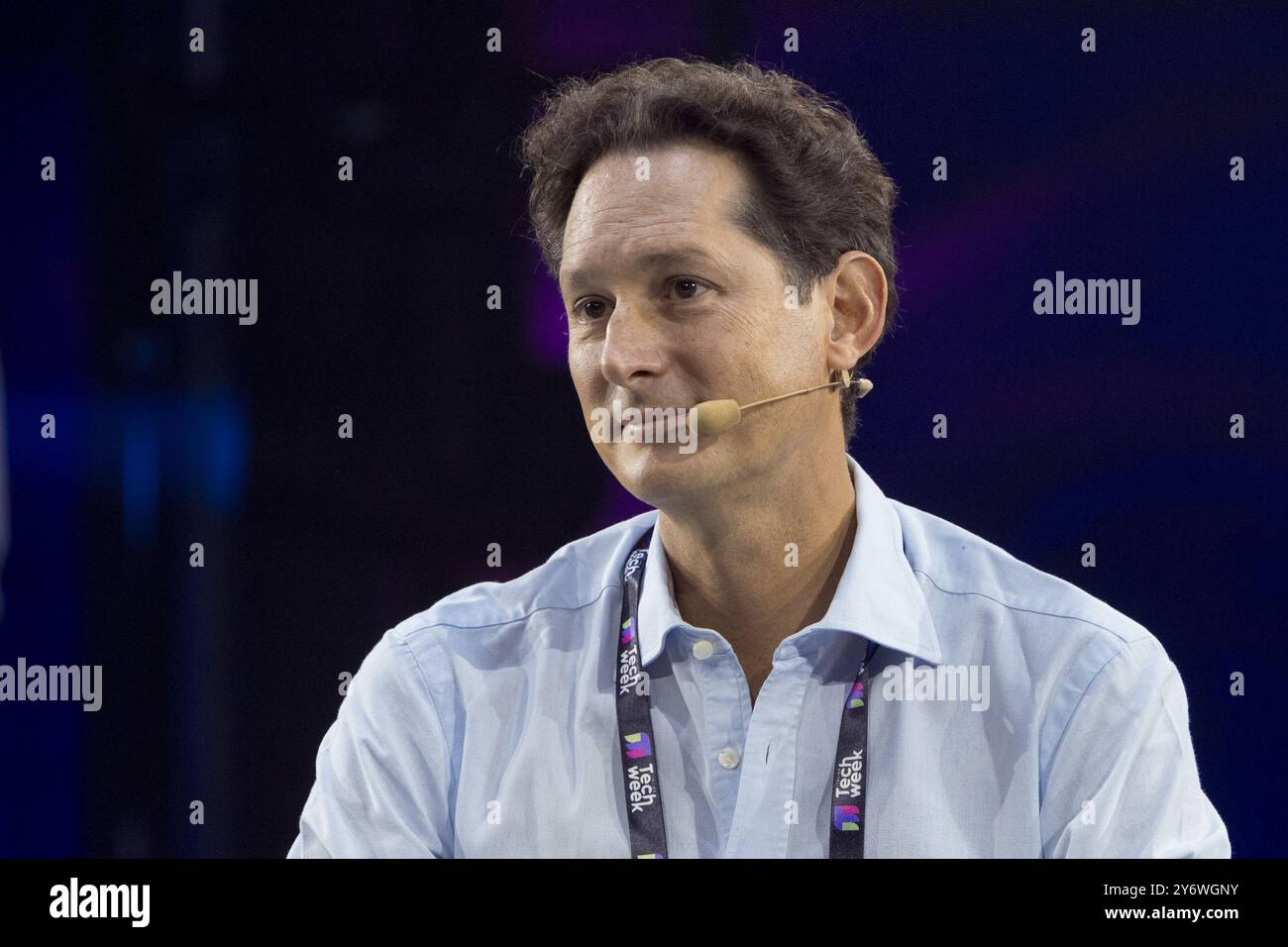 Turin, Italy. 26th September 2024. John Elkann (CEO of Exor and ...