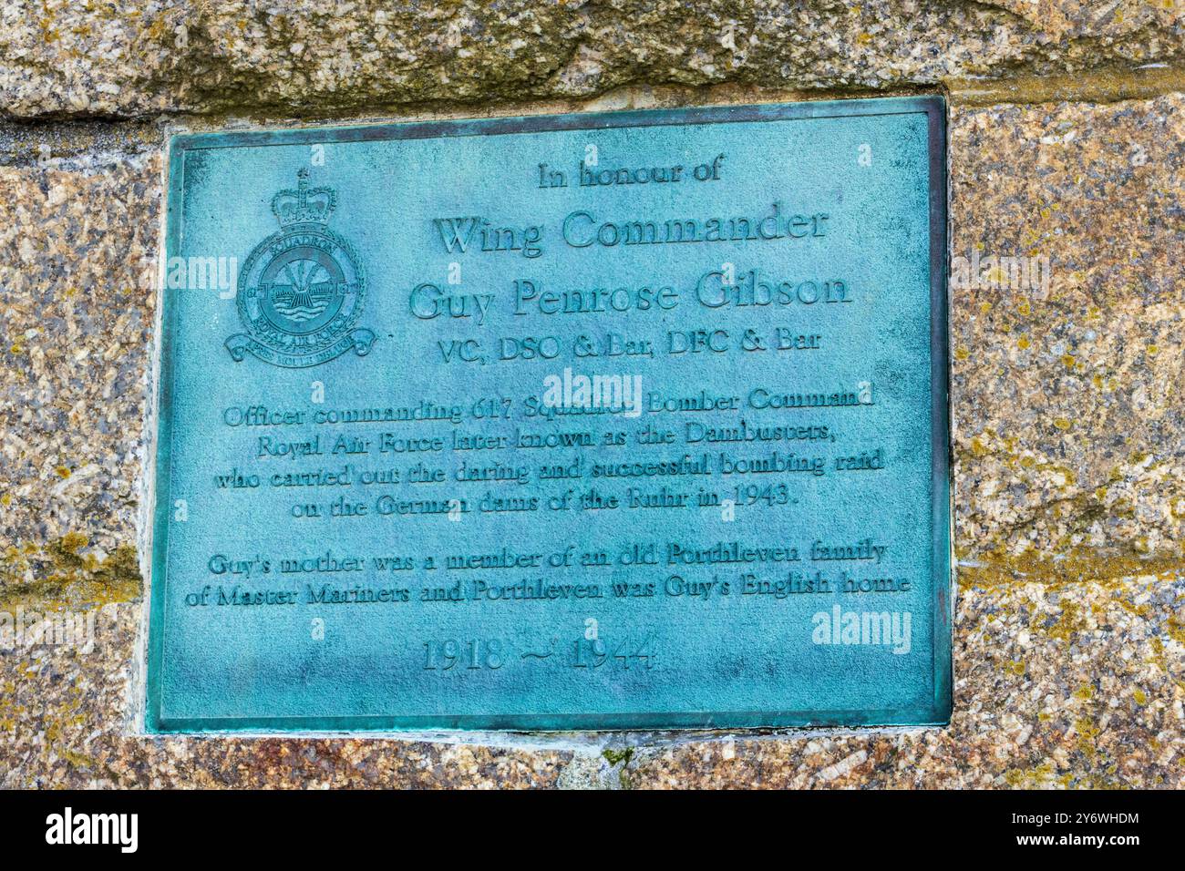 The 80th anniversary of Dam Buster Commander Guy Gibson who lost his ...