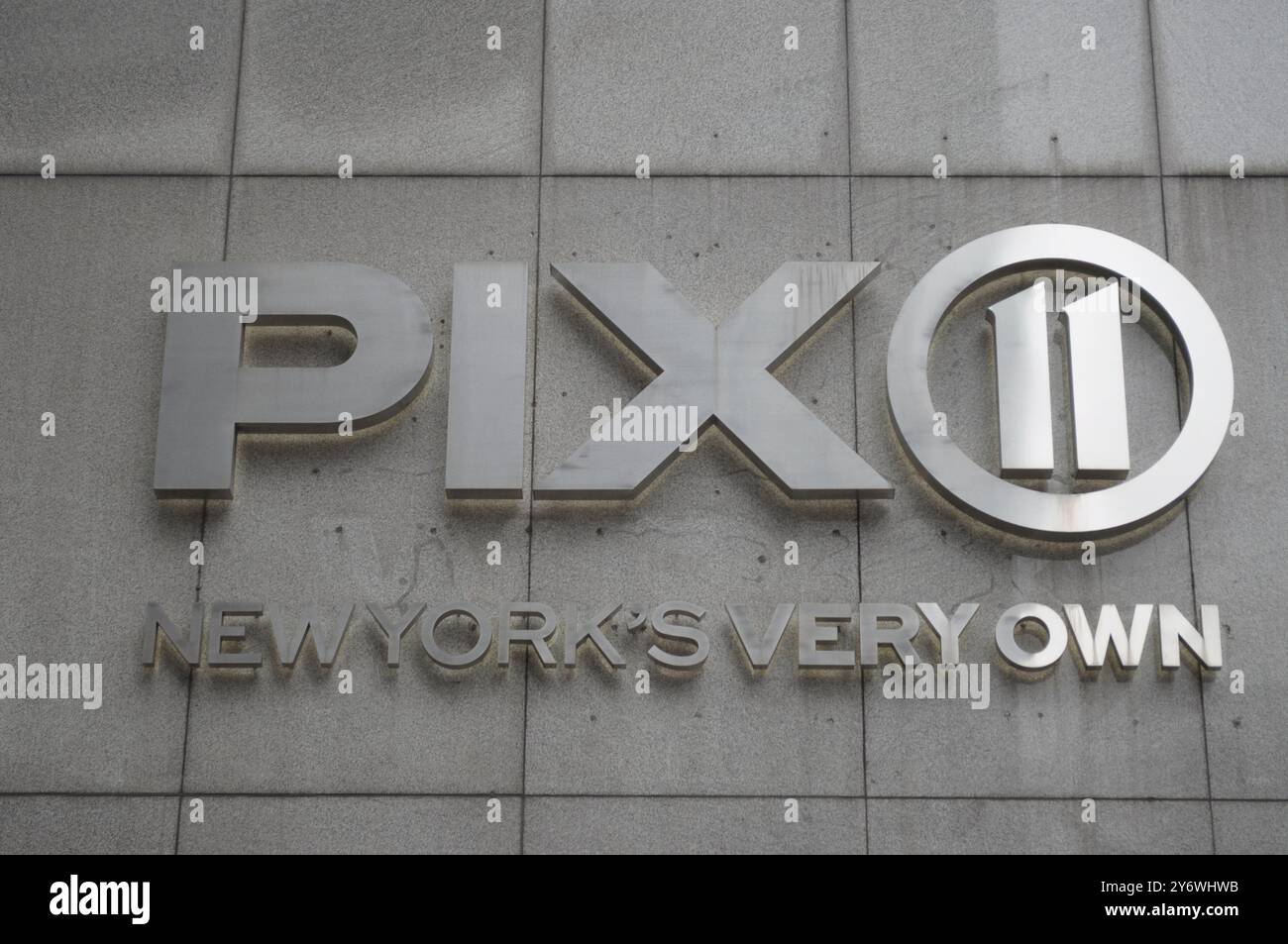 The PIX11 News building is seen in Manhattan, New York City Stock Photo ...