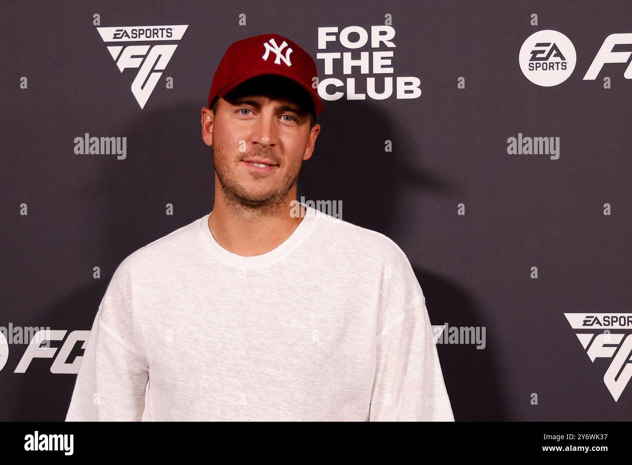 Eden Hazard attends the photocall of Presentation of EA Sports FC25 ...