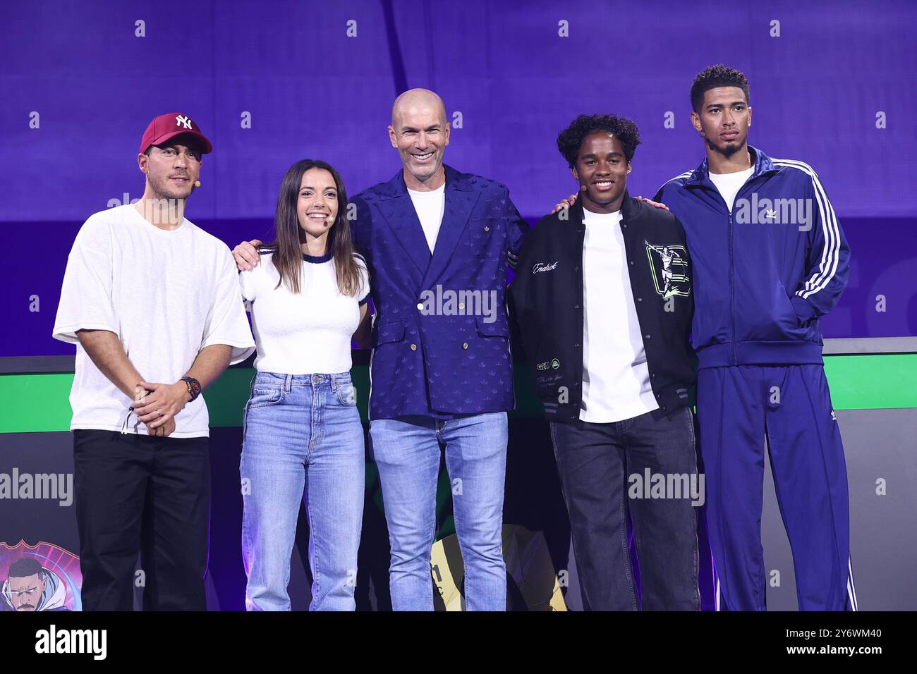 Eden Hazard, Aitana Bonmati, Zinedine Zidane, Endrick Felipe and Jude ...