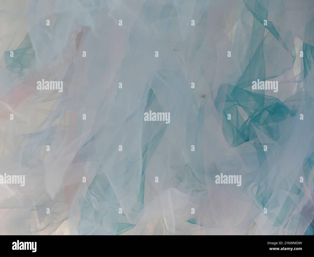 Blue white mesh organza fabric abstract texture background Stock Photo ...
