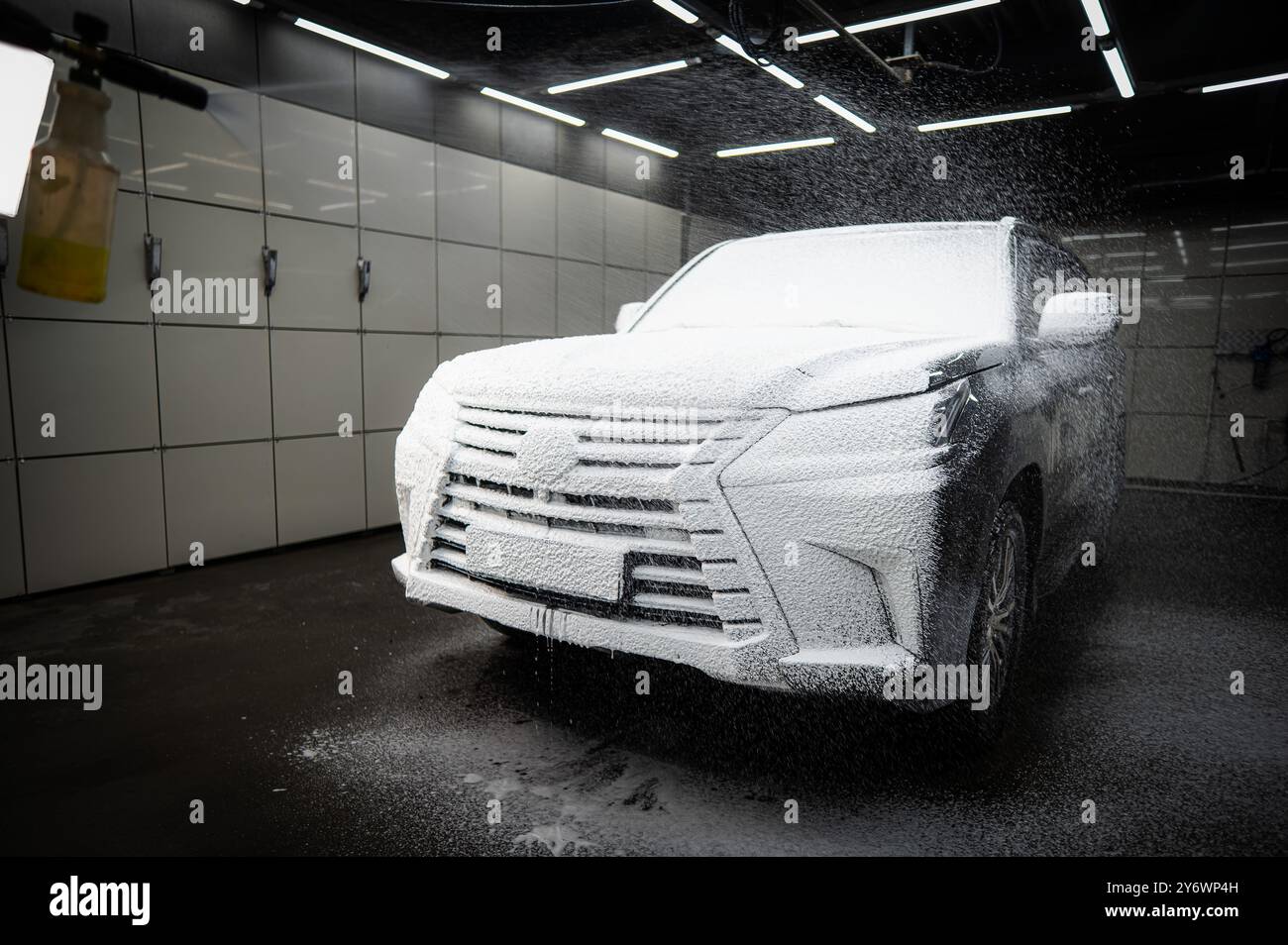 Covered in foam outside hi-res stock photography and images - Alamy
