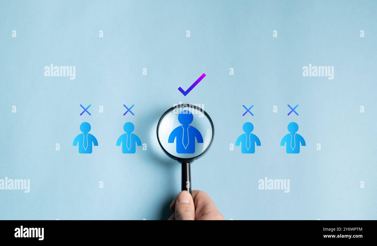 Human resources, Recruitment process for a new job. The process of ...