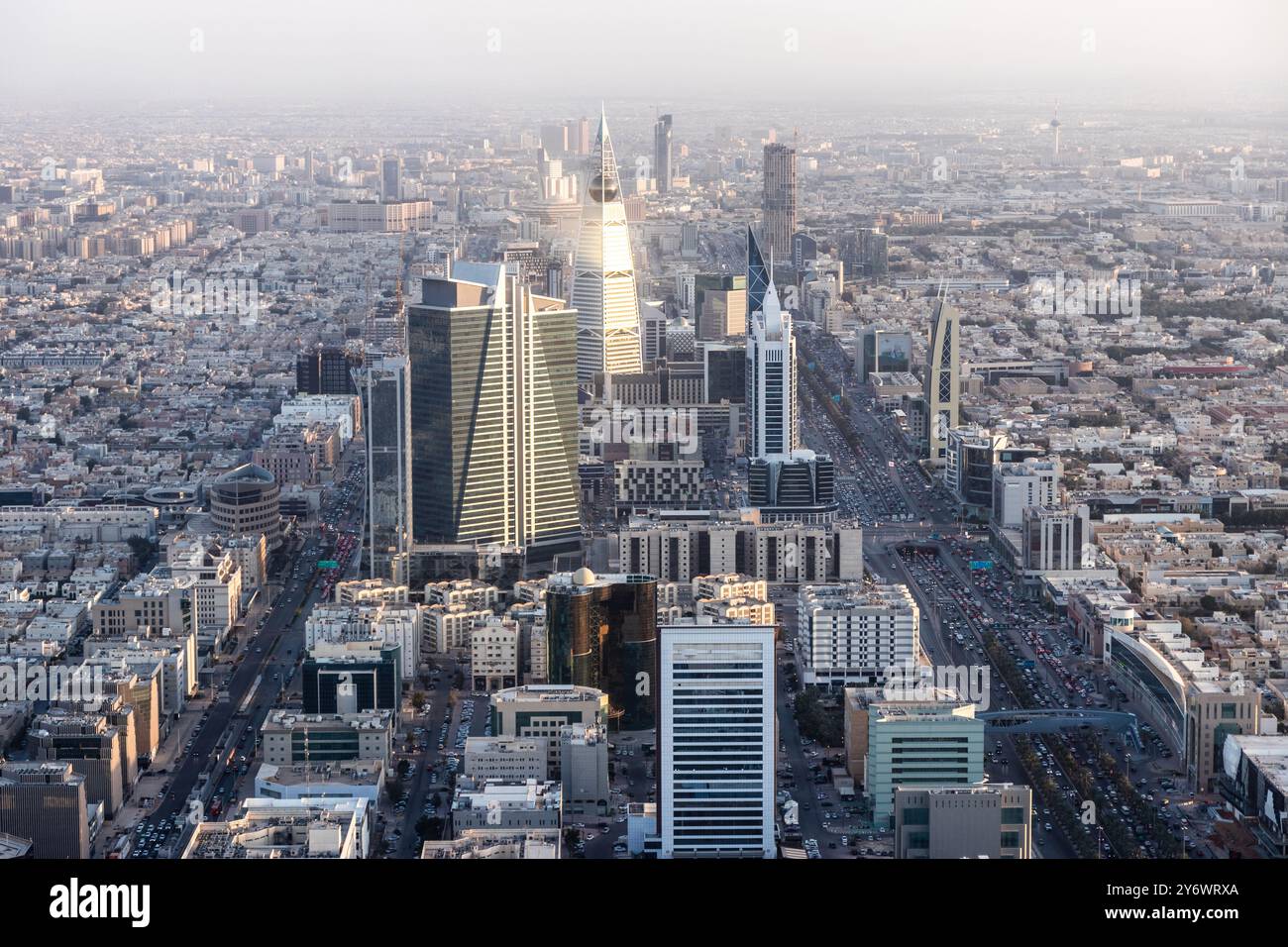 Aerial view of Riyadh, capital of Saudi Arabia Stock Photo - Alamy