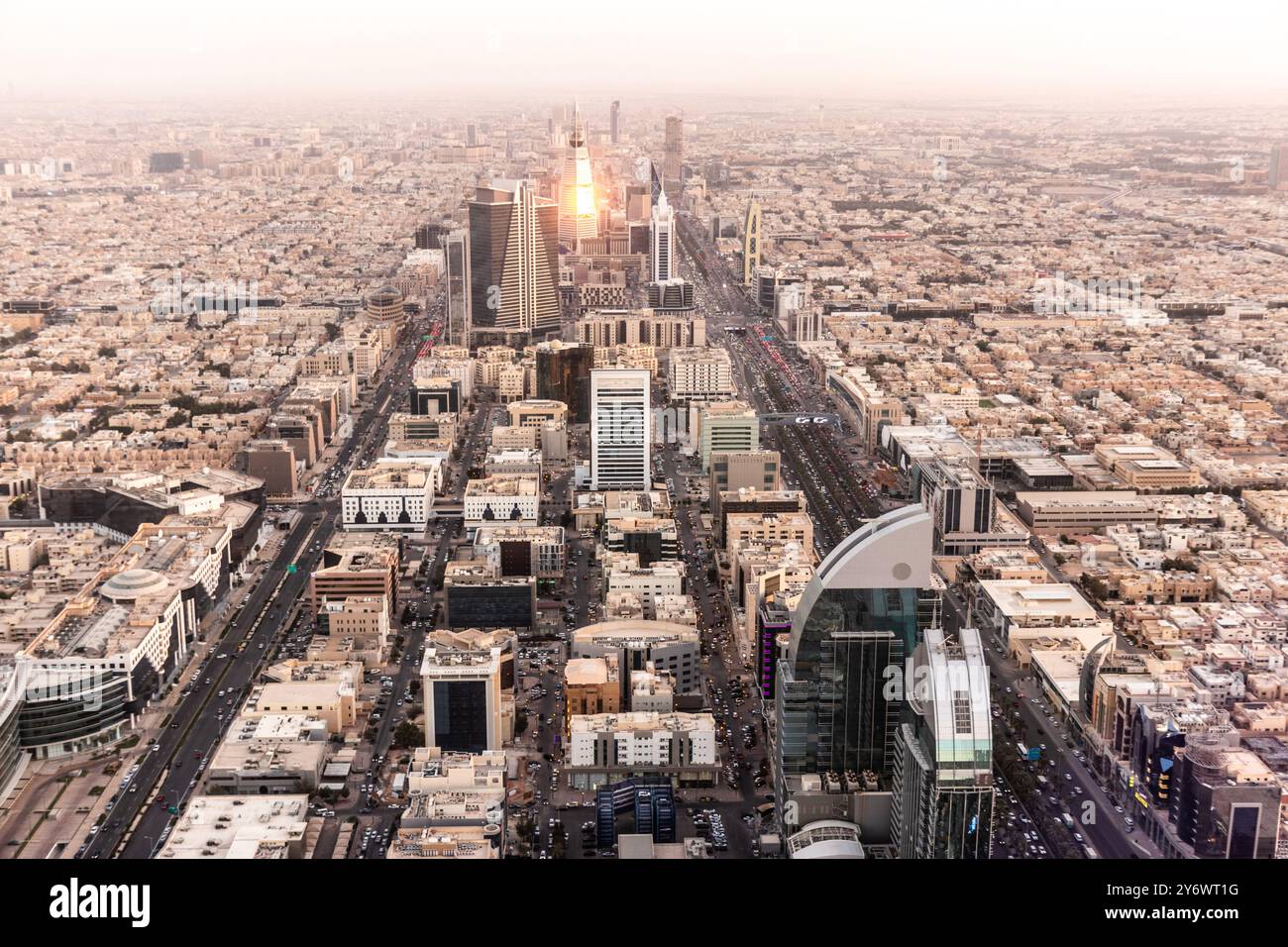 Aerial view of Riyadh, capital of Saudi Arabia Stock Photo - Alamy