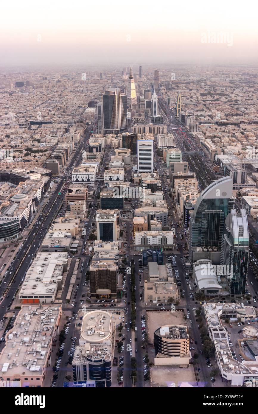 Aerial view of Riyadh, capital of Saudi Arabia Stock Photo - Alamy