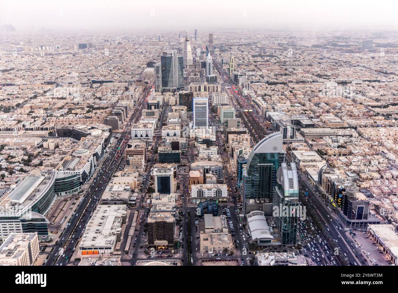 Aerial view of Riyadh, capital of Saudi Arabia Stock Photo - Alamy