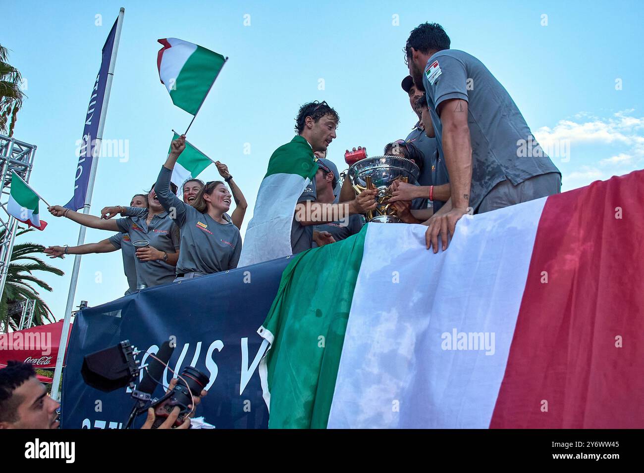 Prize Giving, Youth America’s Cup: LUNA ROSSA PRADA PIRELLI skippered ...