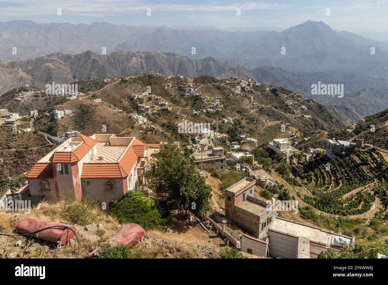 Village in Faifa mountains, Saudi Arabia Stock Photo - Alamy