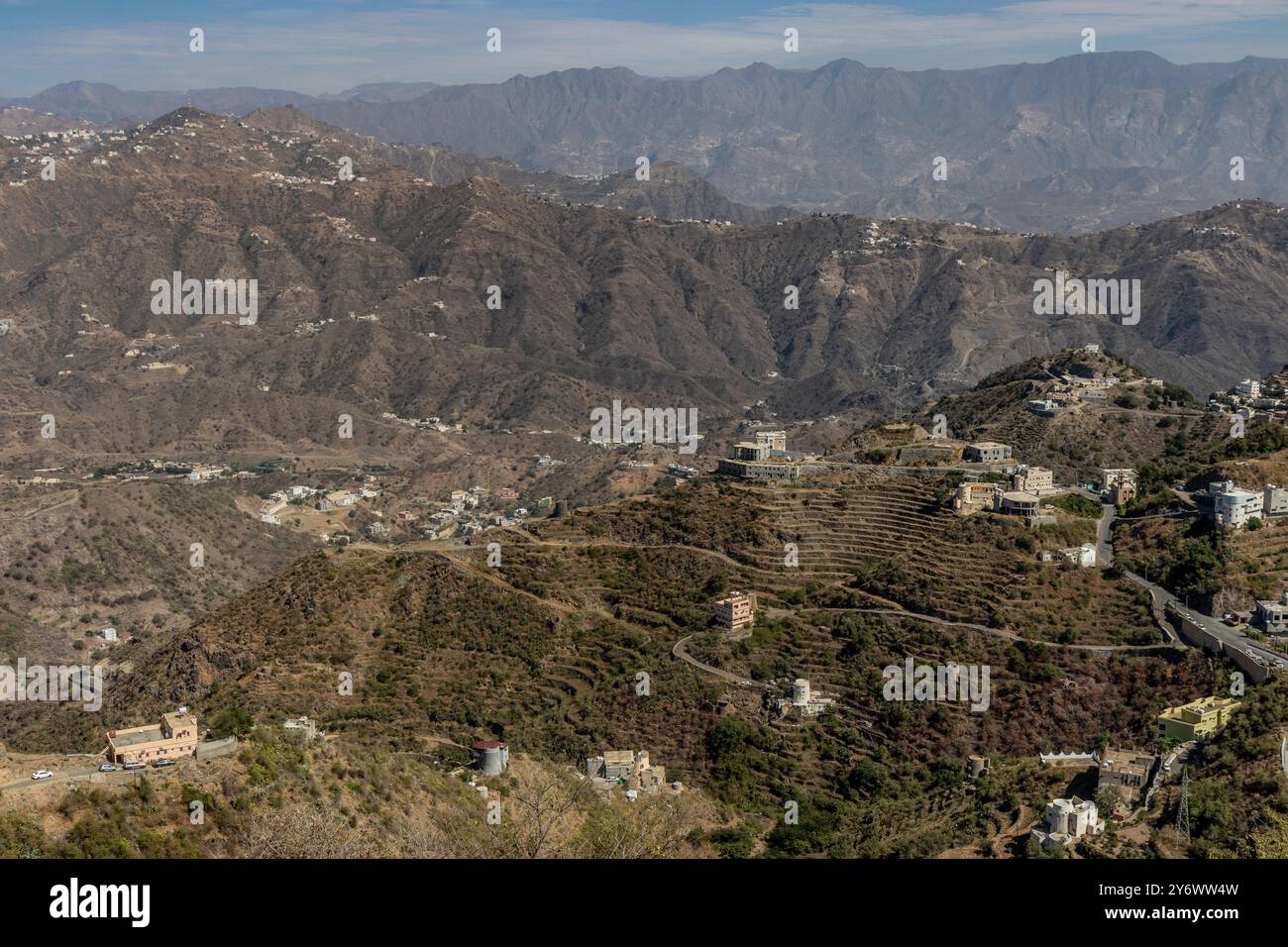 Villages in Faifa mountains, Saudi Arabia Stock Photo - Alamy