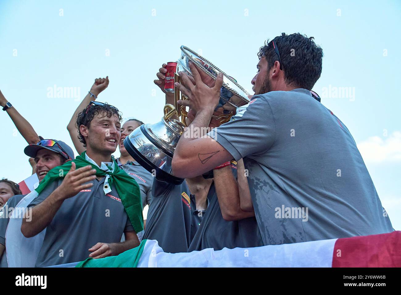 Prize Giving, Youth America’s Cup: LUNA ROSSA PRADA PIRELLI skippered ...