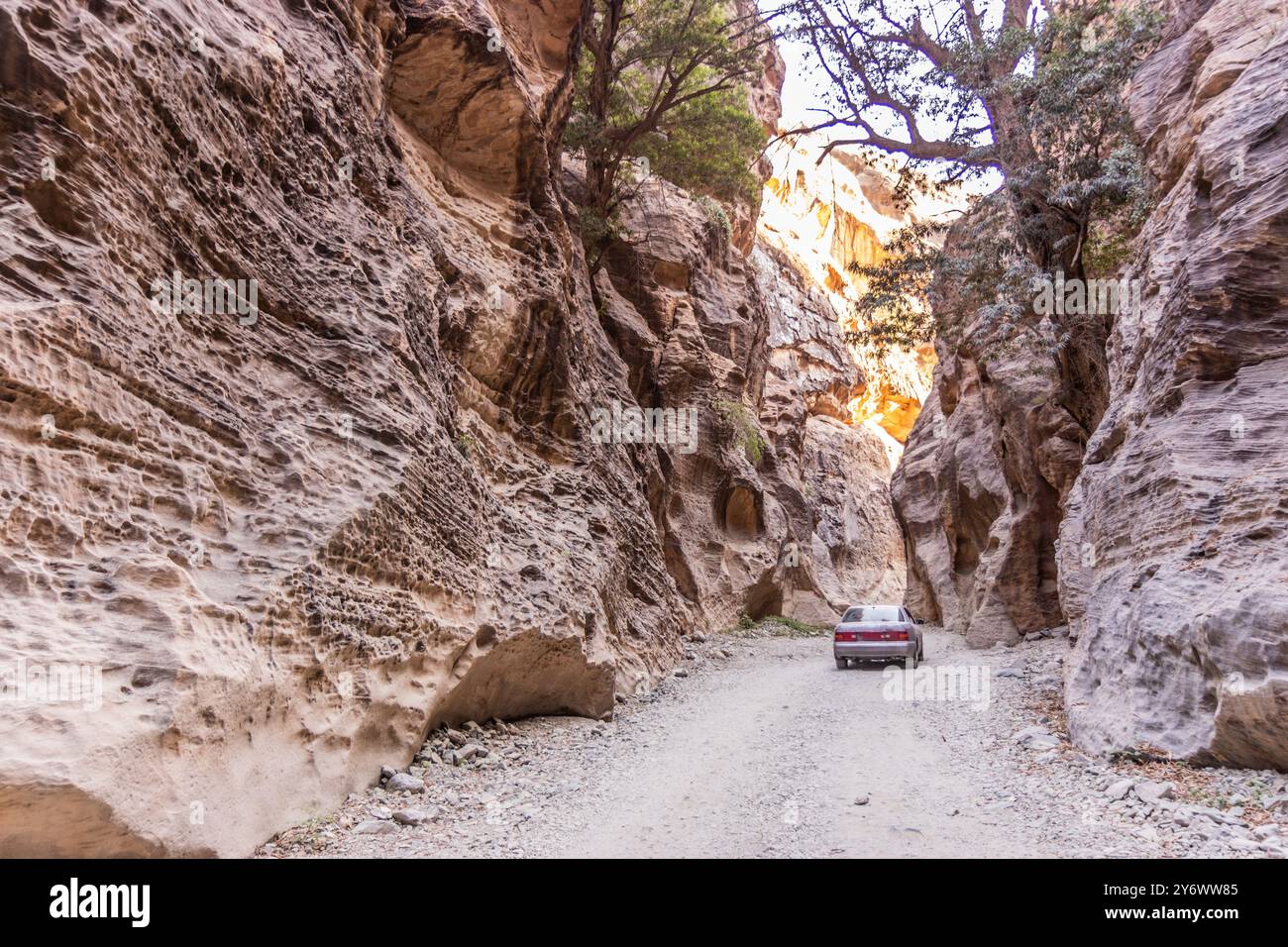 Path in Wadi Lajab canyon, Saudi Arabia Stock Photo - Alamy