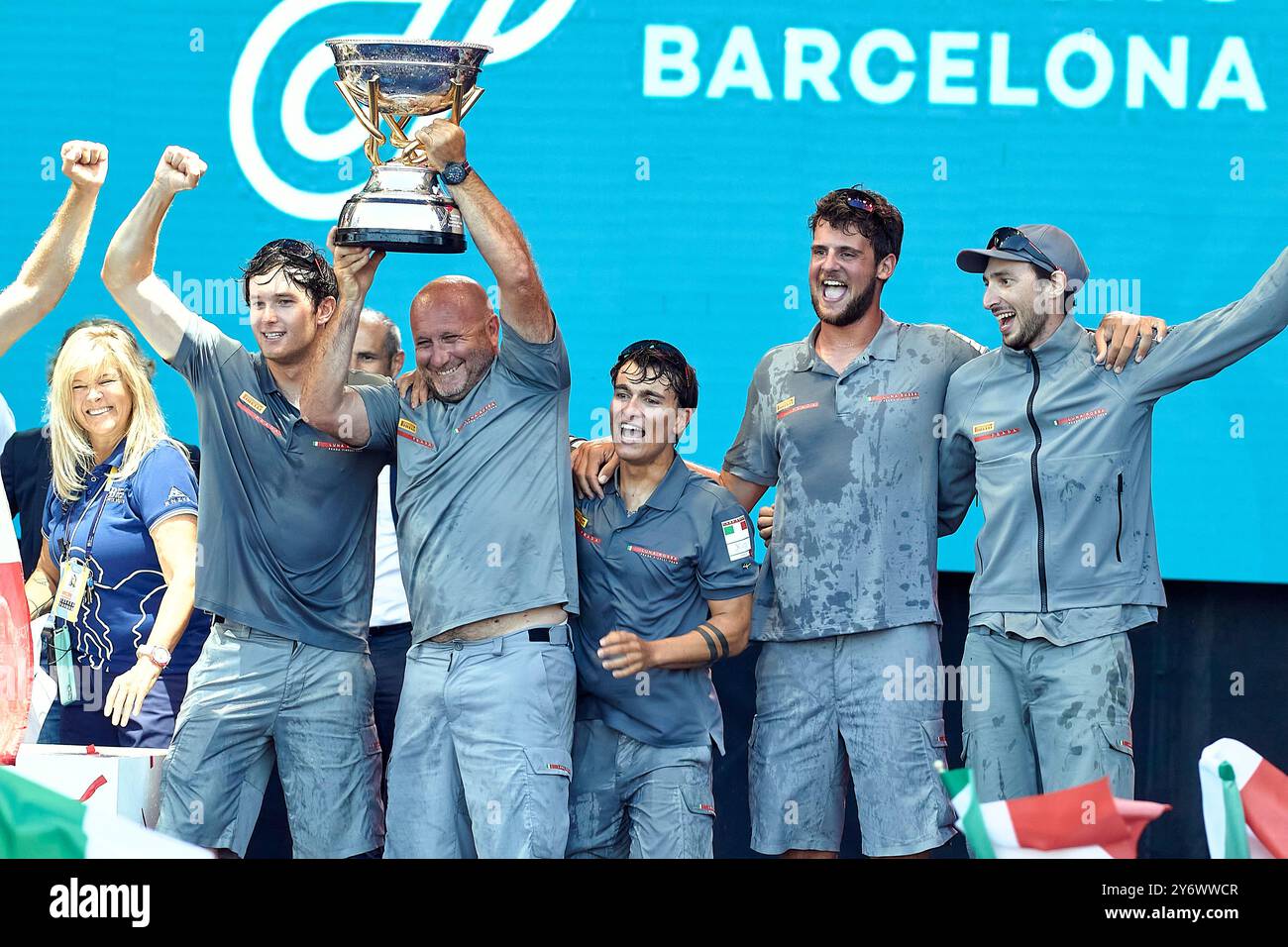 Prize Giving, Youth America’s Cup: LUNA ROSSA PRADA PIRELLI skippered ...