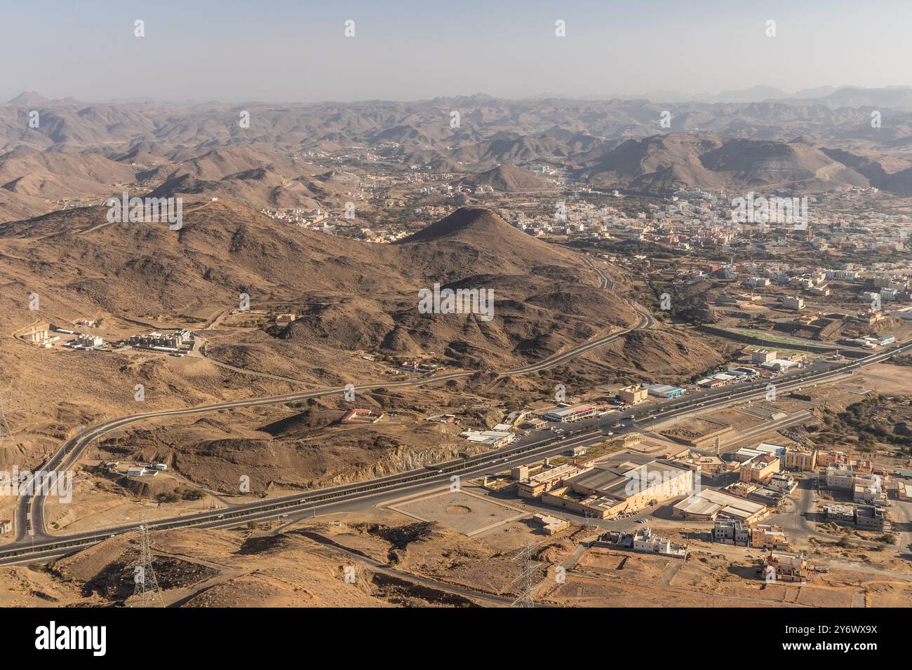 Aerial view of Dhahran al Janub, Saudi Arabia Stock Photo - Alamy