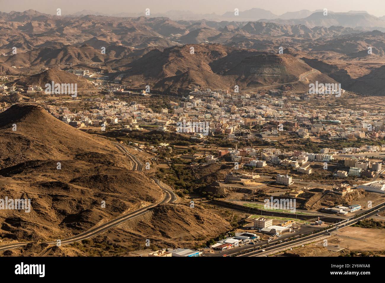 Aerial view of Dhahran al Janub, Saudi Arabia Stock Photo - Alamy