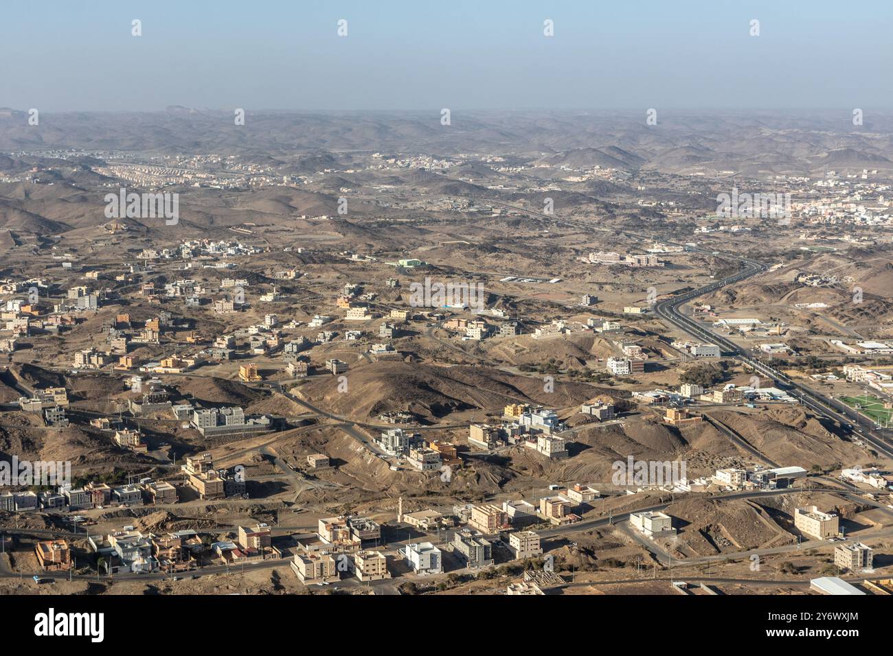 Aerial view of Dhahran al Janub, Saudi Arabia Stock Photo - Alamy