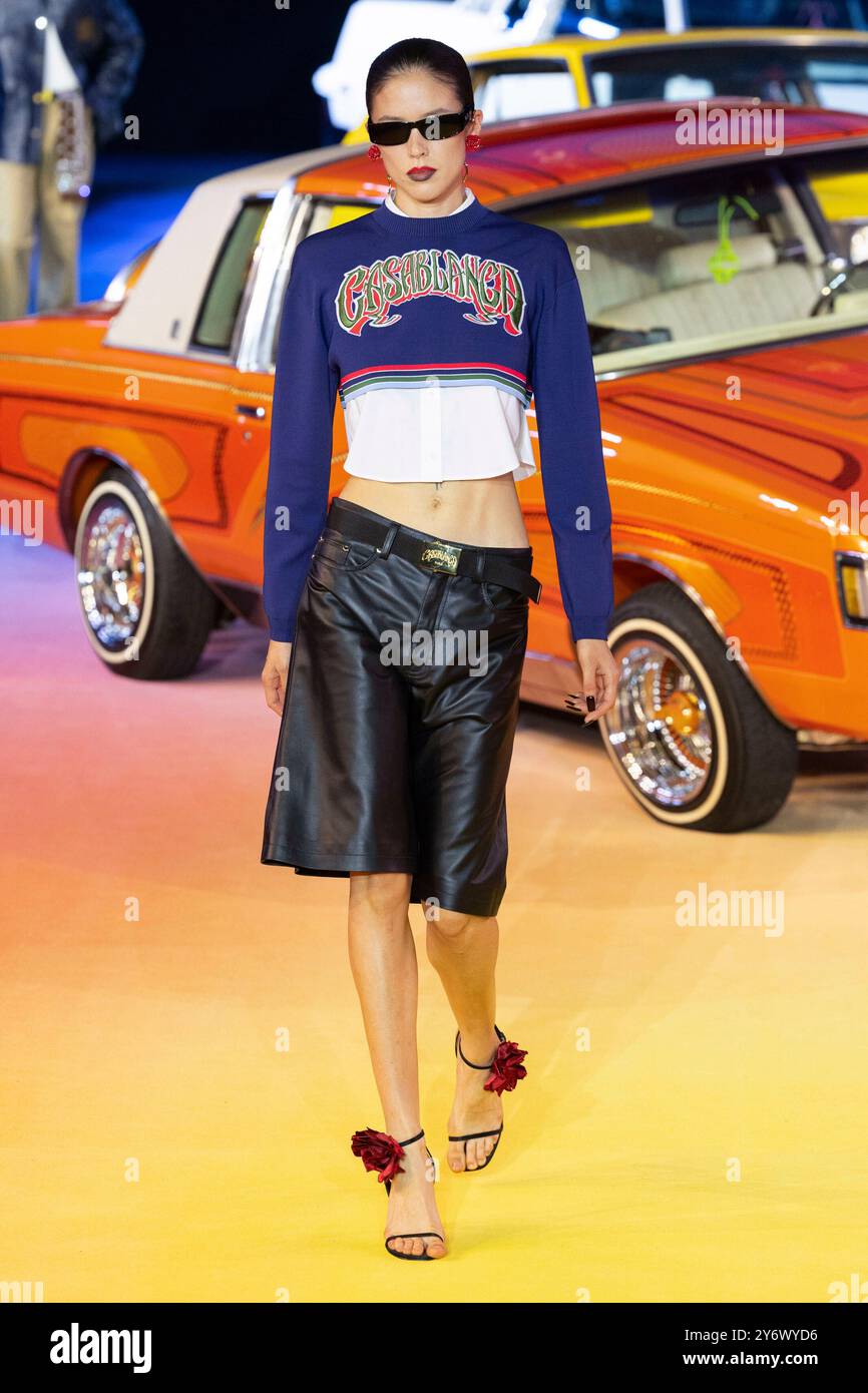 Paris, Frankreich. 26th Sep, 2024. CASABLANCA Spring/Summer 2025 Runway ...