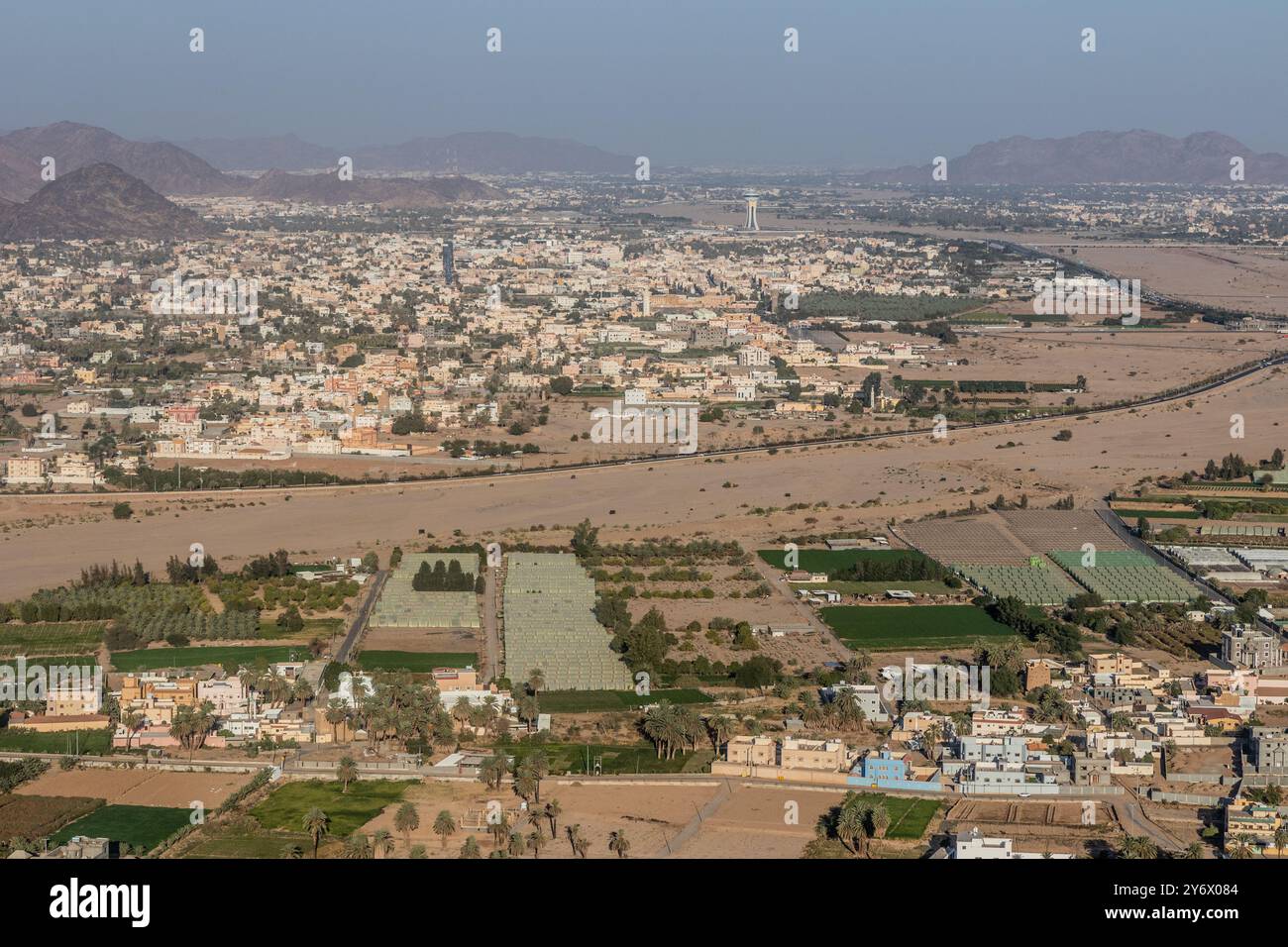 Aerial view of Najran, Saudi Arabia Stock Photo - Alamy