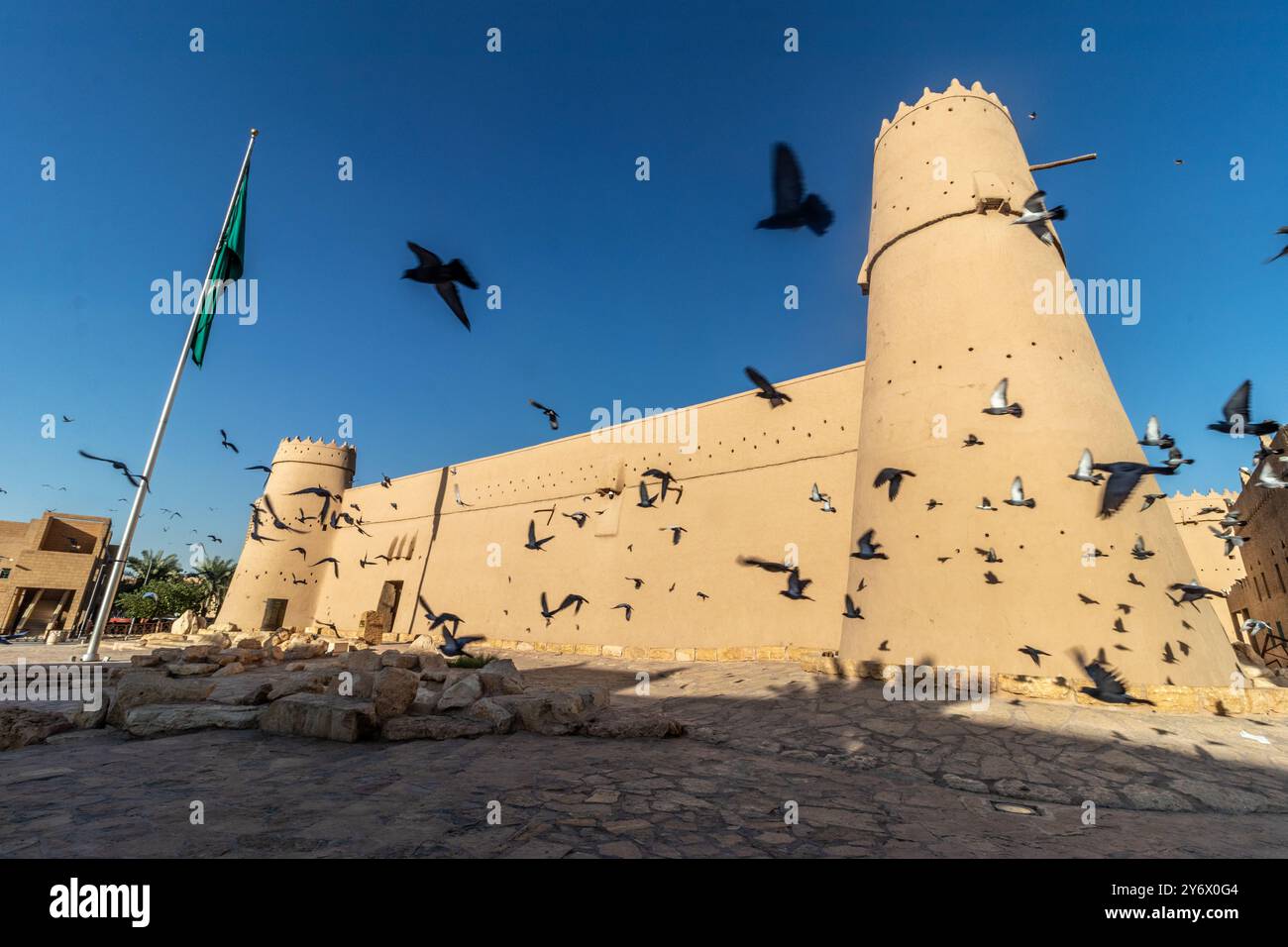 Masmak Fort in Riyadh, Saudi Arabia Stock Photo - Alamy