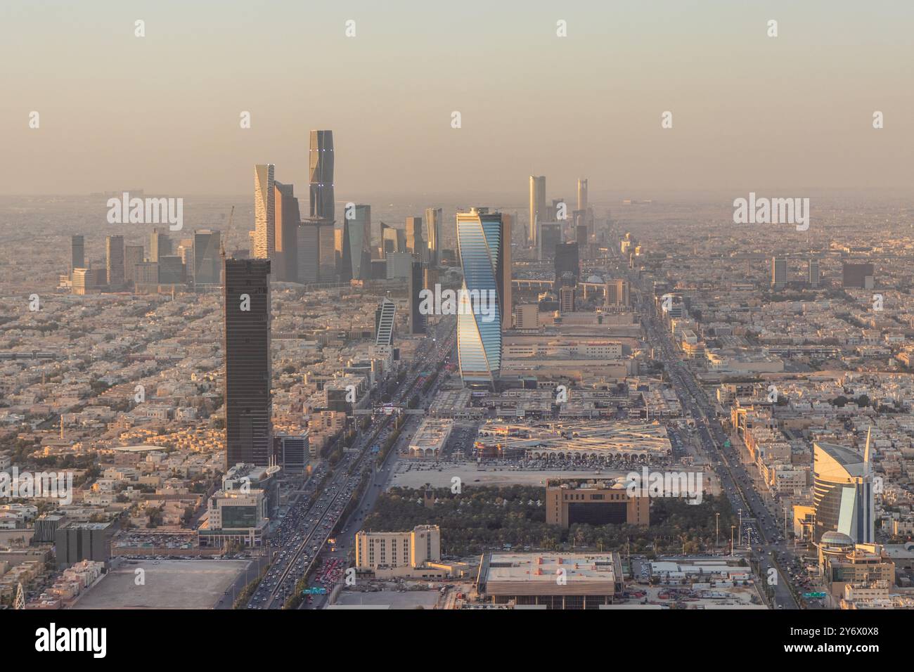 Aerial view of Riyadh, capital of Saudi Arabia Stock Photo - Alamy