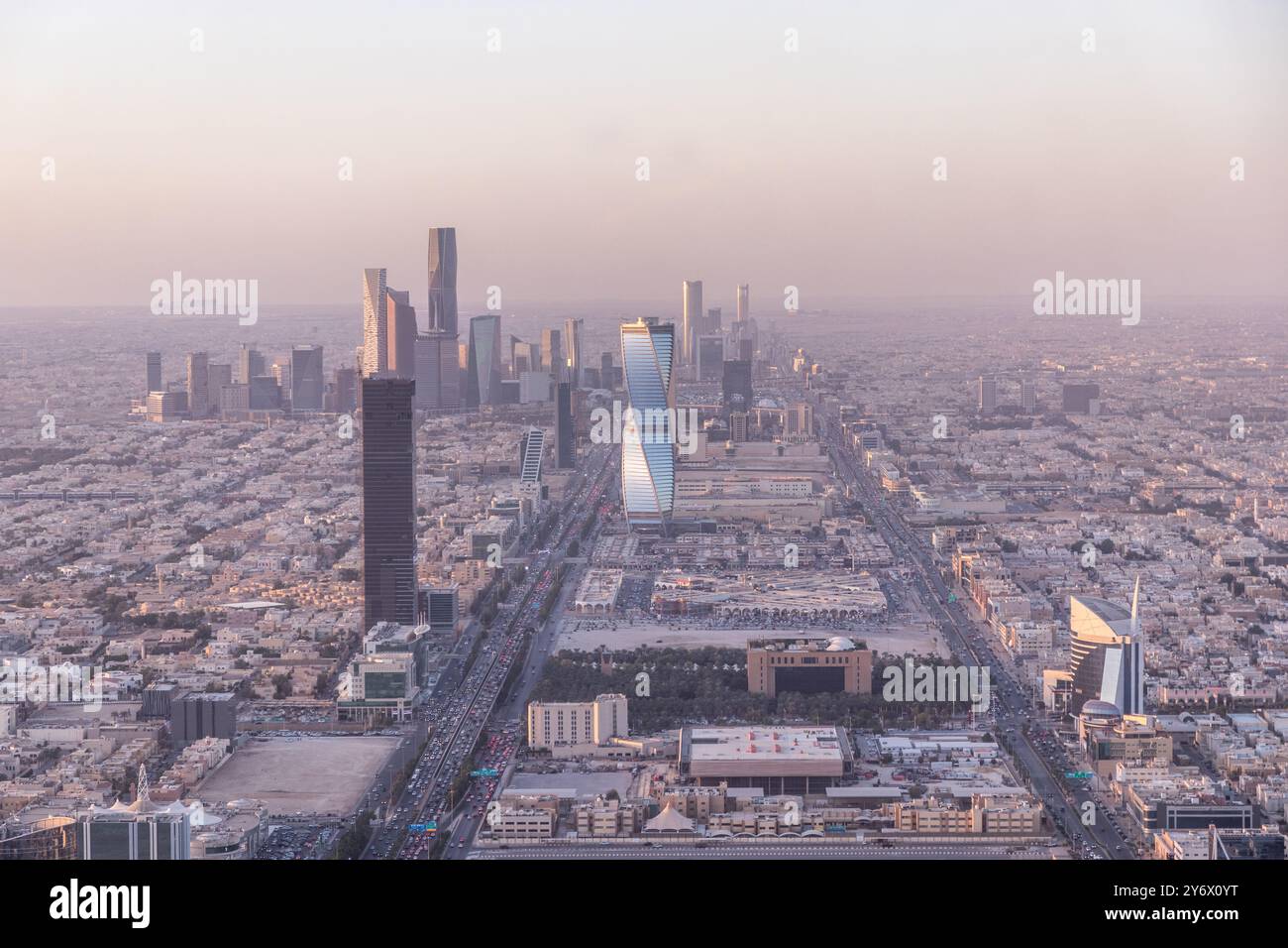 Aerial view of Riyadh, capital of Saudi Arabia Stock Photo - Alamy