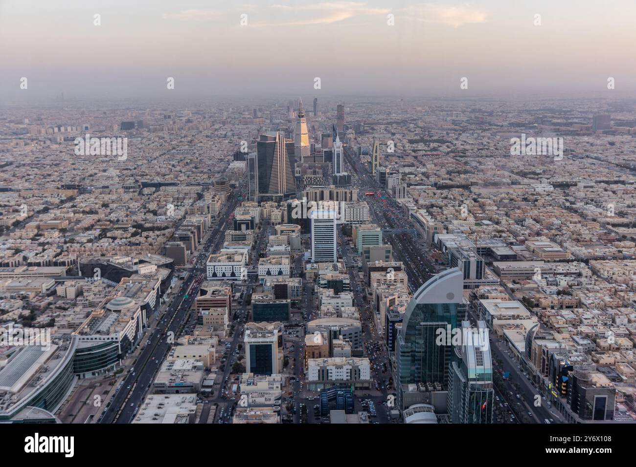 Aerial view of Riyadh, capital of Saudi Arabia Stock Photo - Alamy