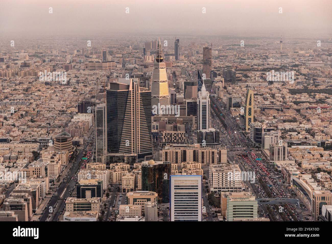 Aerial view of Riyadh, capital of Saudi Arabia Stock Photo - Alamy