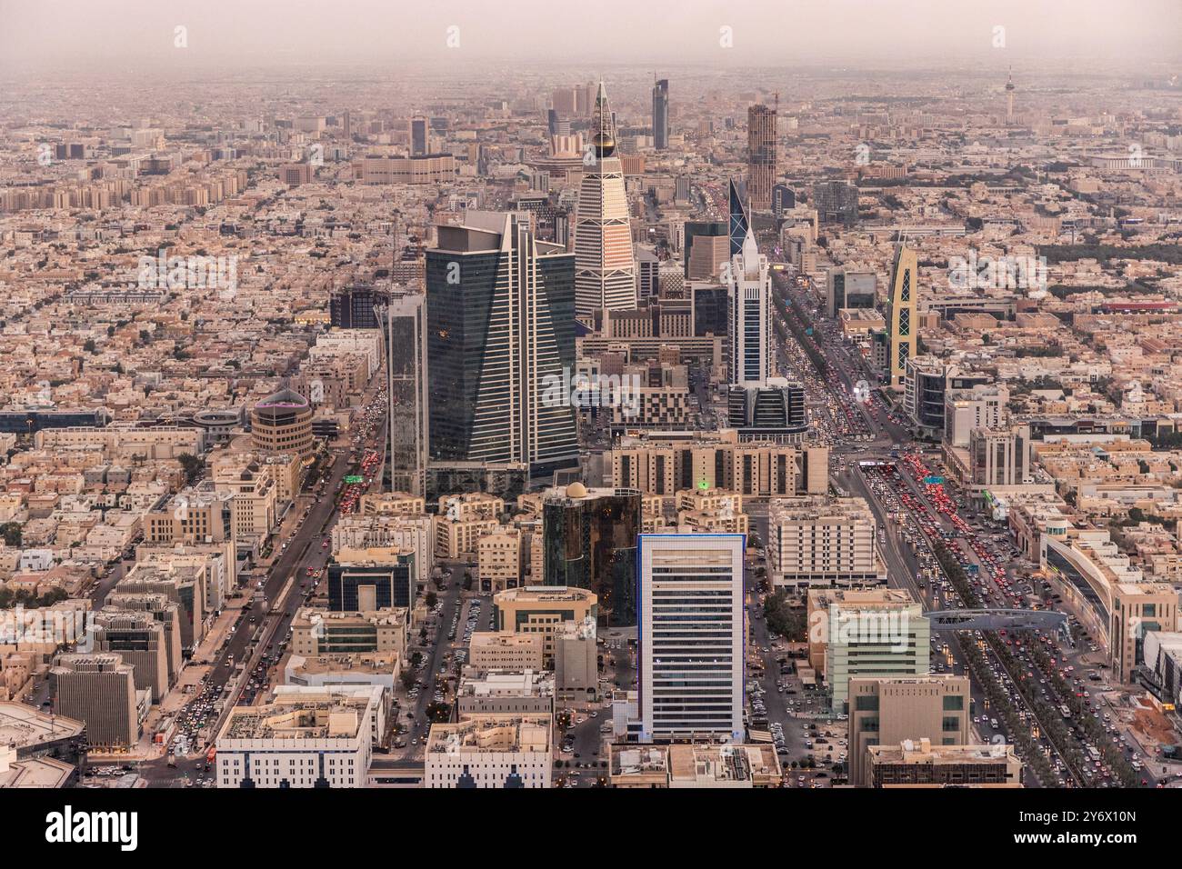 Aerial view of Riyadh, capital of Saudi Arabia Stock Photo - Alamy