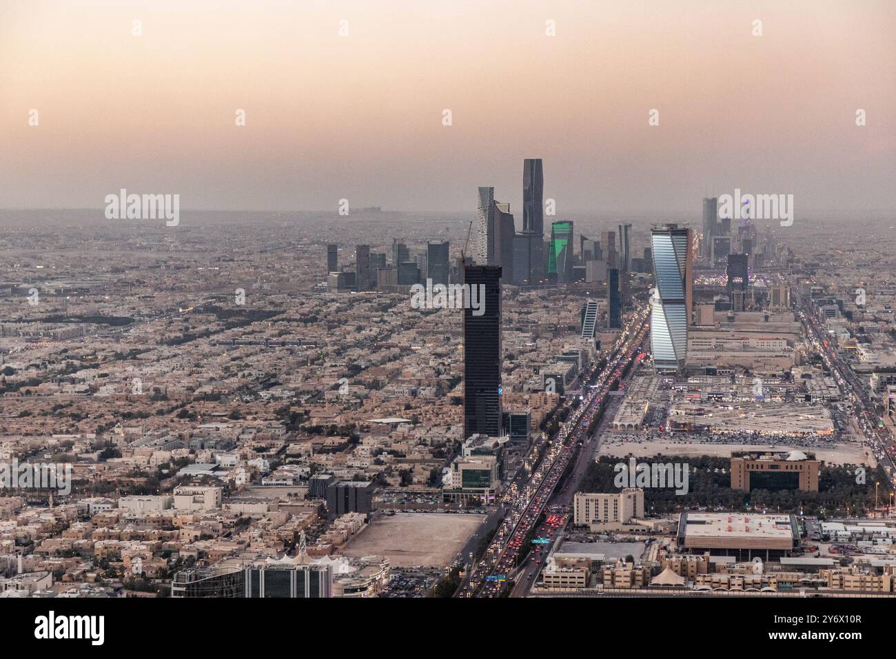 Aerial view of Riyadh, capital of Saudi Arabia Stock Photo - Alamy