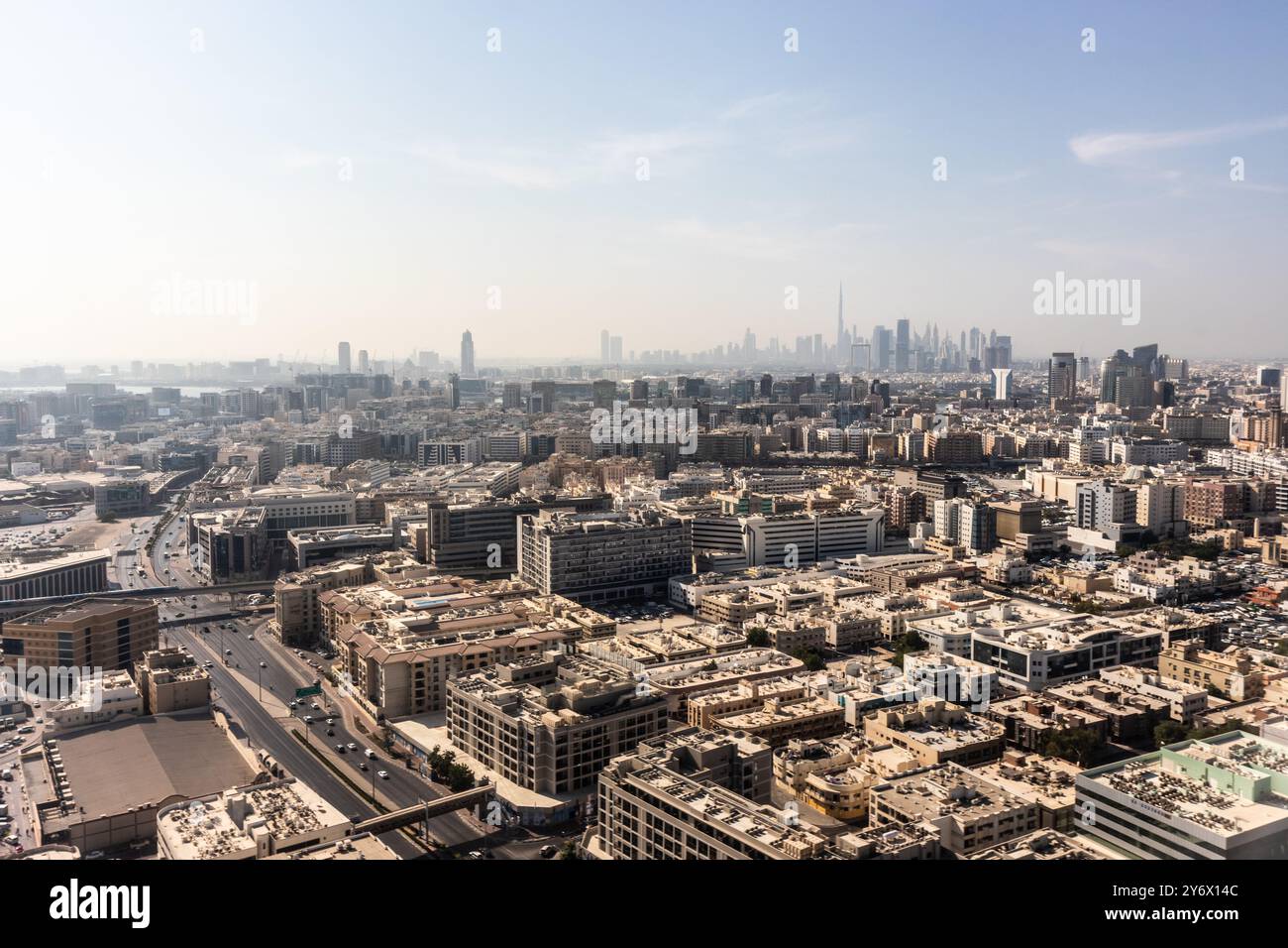 Aerial view of Dubai, United Arab Emirates Stock Photo - Alamy
