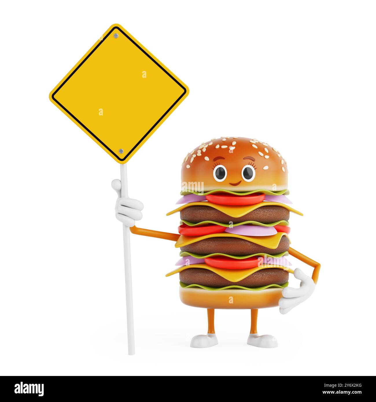 Sign street food hamburger Cut Out Stock Images & Pictures - Alamy