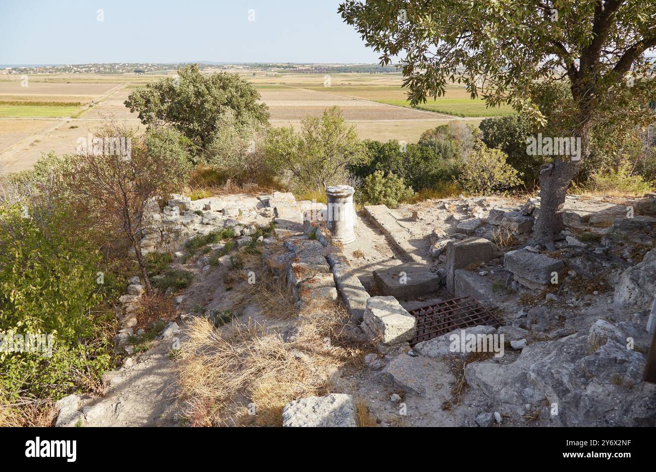 Visiting Troy today, one can see remnants of buildings which date to ...
