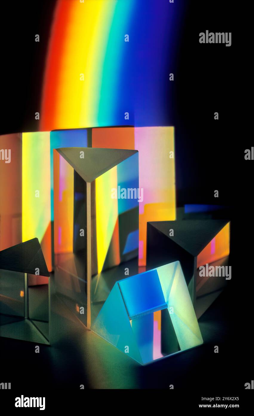 Prisims light specturm hi-res stock photography and images - Alamy