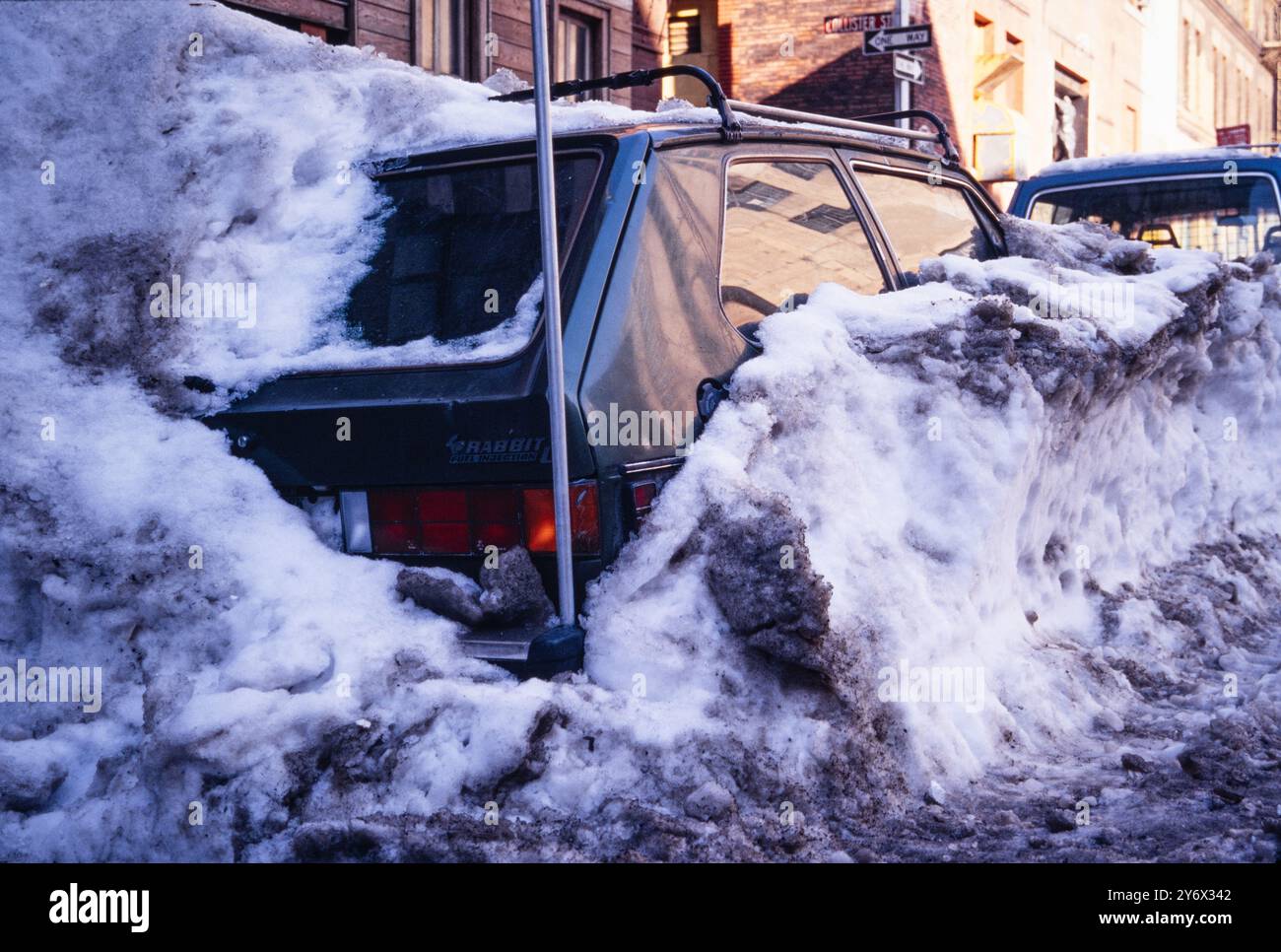 New york snow 1996 hi-res stock photography and images - Alamy