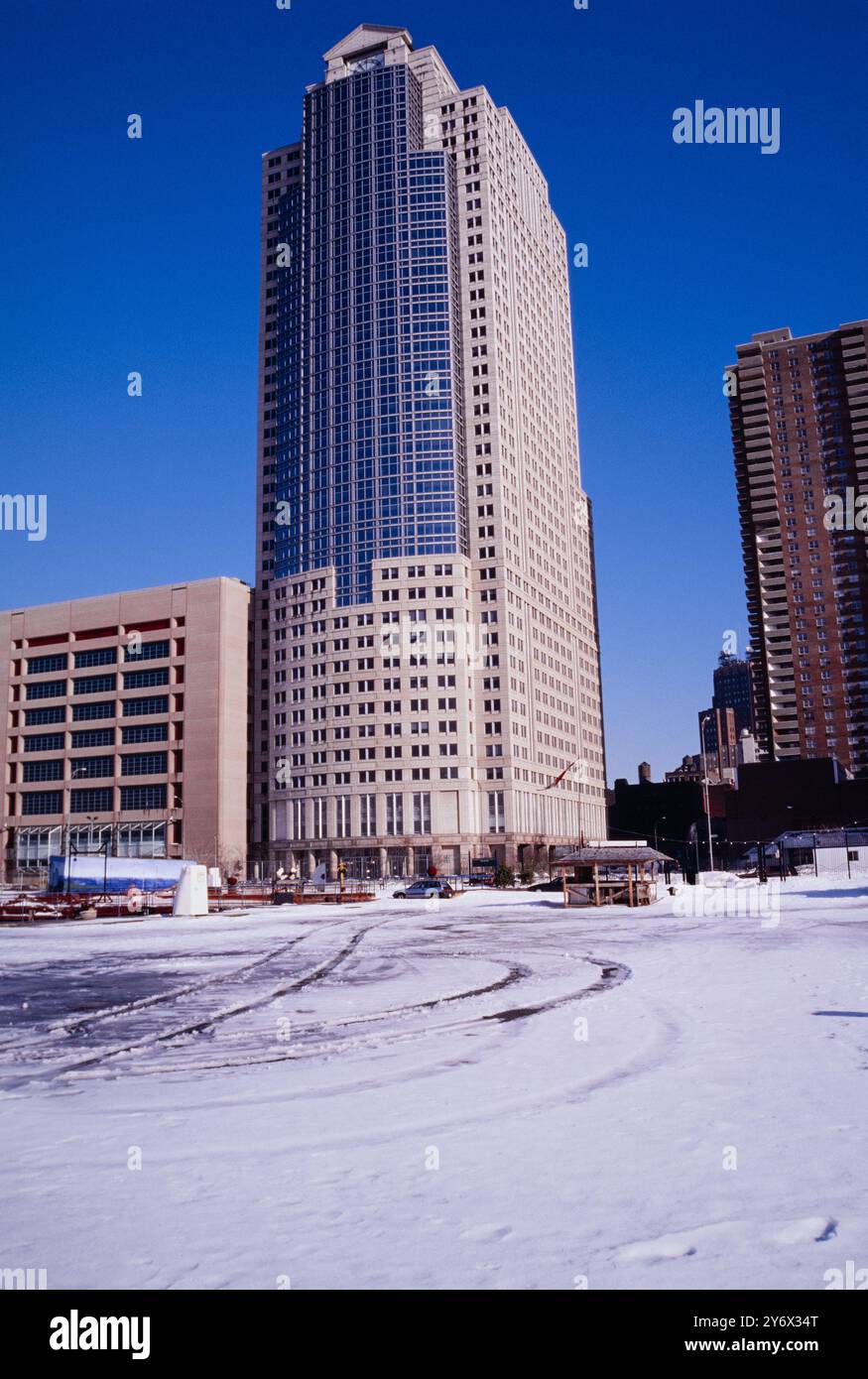 New York City 1996 after snow blizzard Stock Photo - Alamy